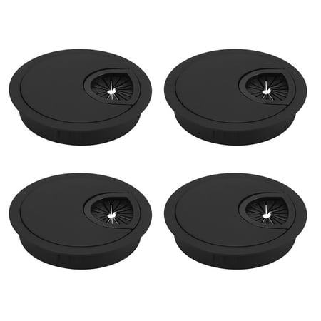 4pcs Table Round Cable Box Useful Data Line Organizer Box Cable Hole ...