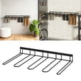 AOOOWER High Quality Metal Boot Holder Wall Mount Space Saving Shoe ...
