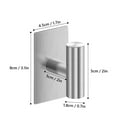Adhesive Towel Hooks, Heavy Duty Stainless Steel Wall Hooks for ...