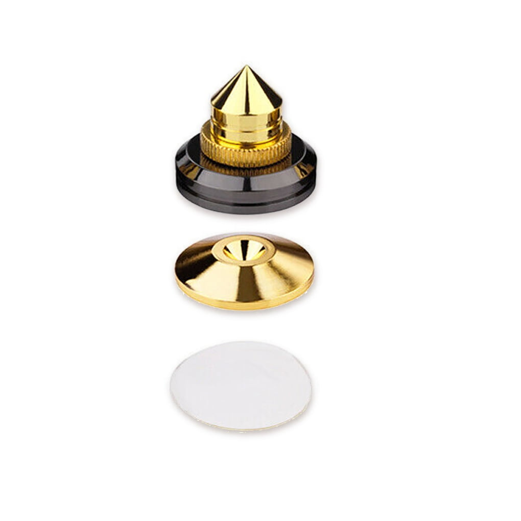 Tssuoun 4 Piece Speakers Spikes Shockproof Isolation CD Amplifier ...