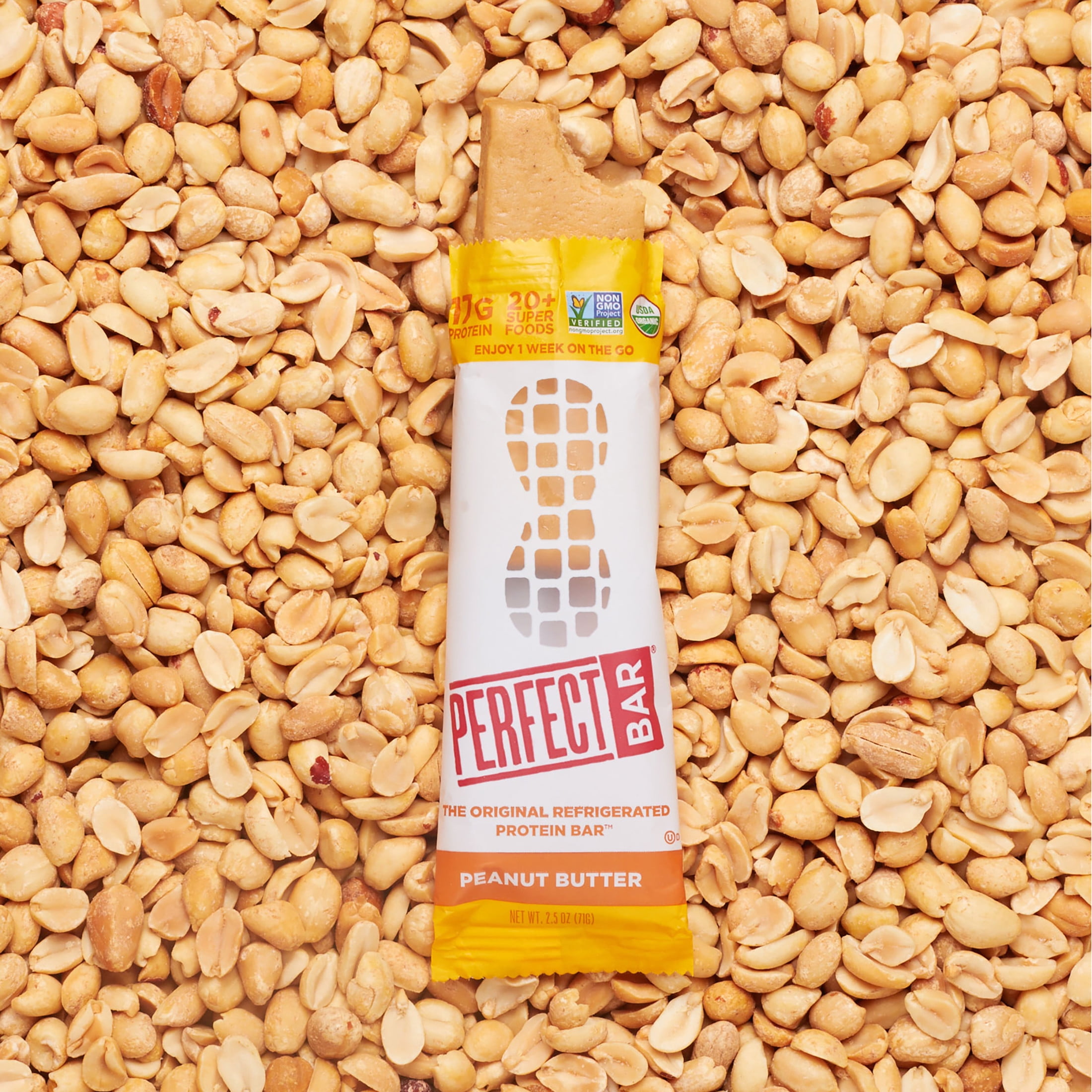 Perfect Bar Original Peanut Butter Protein Bar, 2.5 oz, 4 Pack in Nepal ...