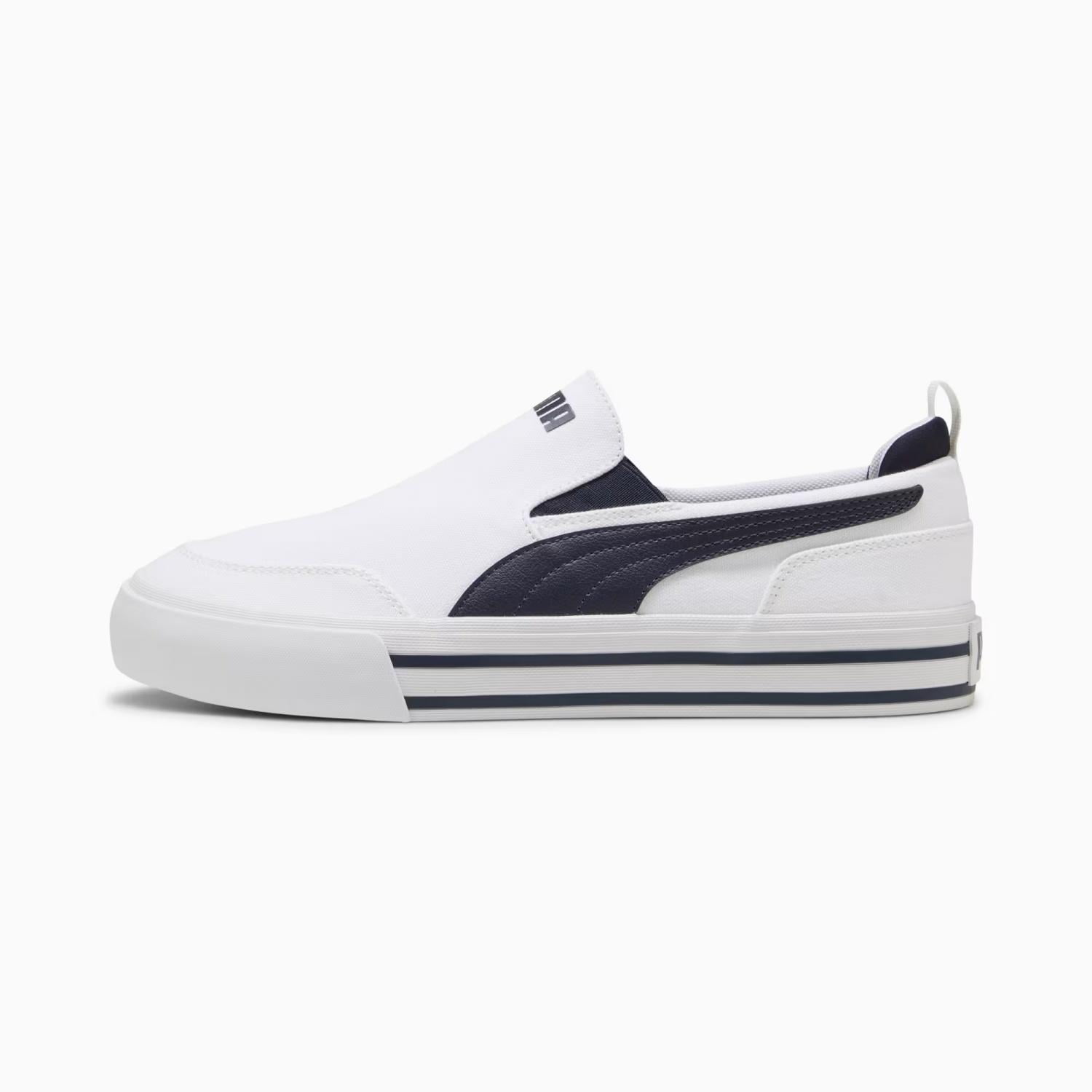 Tenis Puma Court Classic Vulc SlipOn para Hombre 400216-01 blanco 27 ...