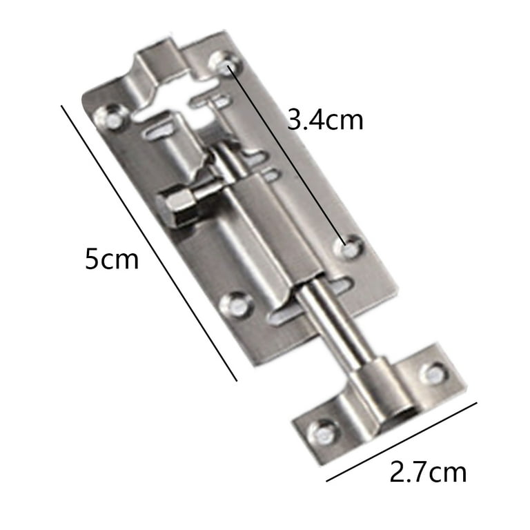 Hasp Locking Barrel Bolt