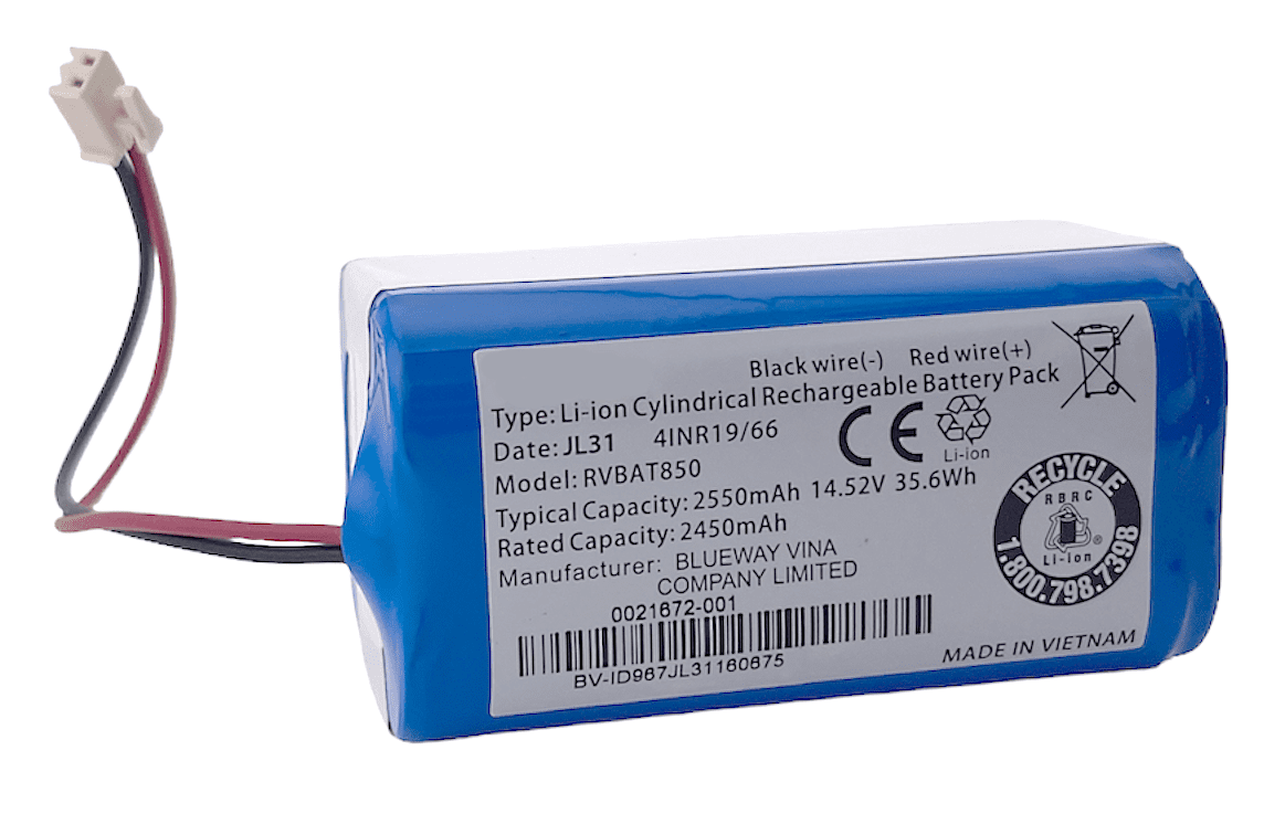 Shark Vacuum Li-Ion Battery for RV725, RV750_N, AV751, RV850, RV912 ...