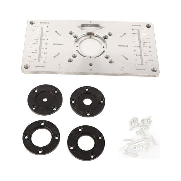 Milling Guide Table Insert Plate,Trimming Machine Flip Plate Trimming ...
