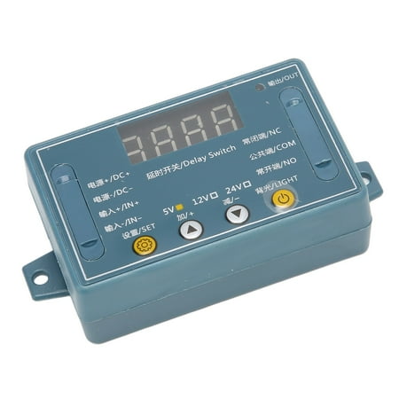 Time Delay Module, LED Display DC 5V Noise Free Regulable Time Delay Module For Water Pumps ...