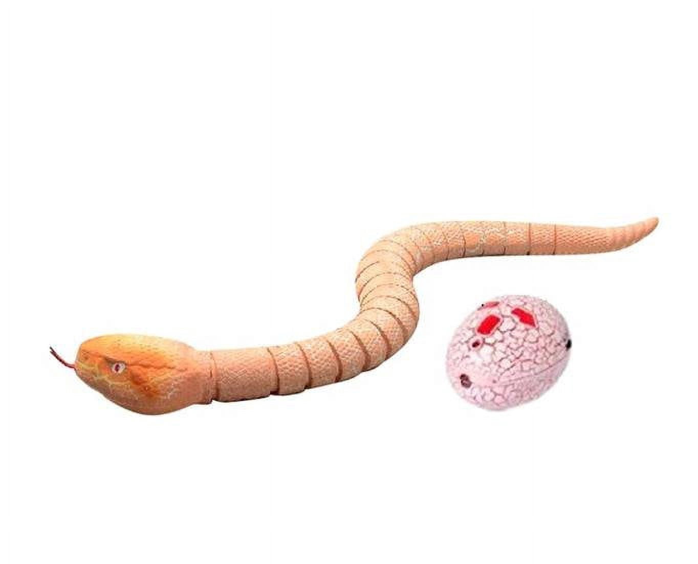 EIMELI Realistic Remote Control Snake Toy Fast Moving Simulation Fake ...