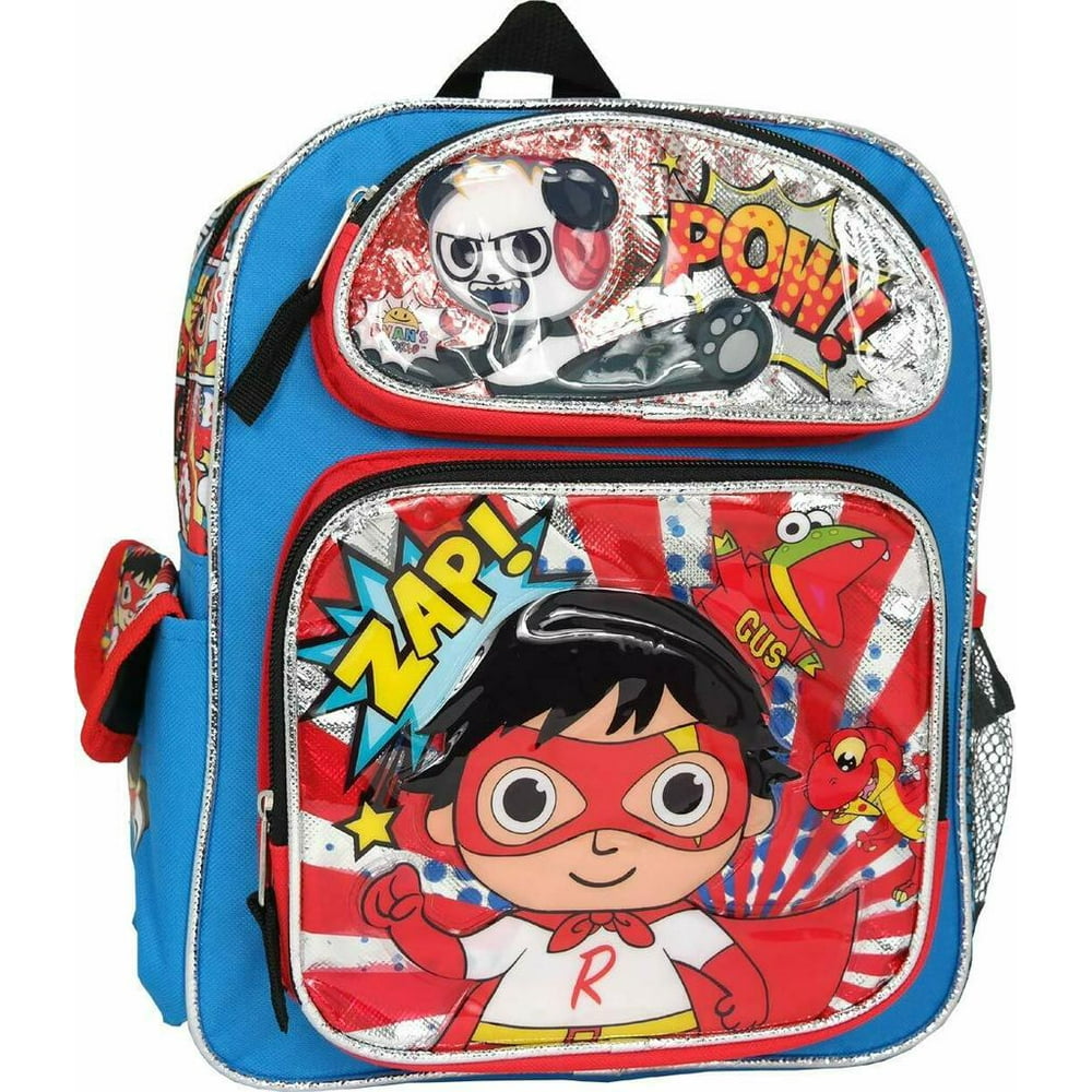 Licensed - Ryan's World 12" Small Toddler Backpack - Walmart.com ...