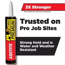 PL PREMIUM Polyurethane Contruction Adhesive 10 oz. - Walmart.com