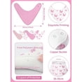 4 Pcs Baby Bandana Bib Cute Baby Nursery Decor Cotton Newborn Infant ...