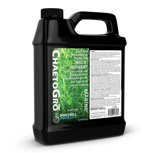 Suplemento nutritivo para algas Brightwell Aquatics ChaetoGro 2L ...