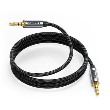 2.5mm to 3.5mm Adapter Cable (15FT) - Bi-Directional Male to Male 2.5 ...
