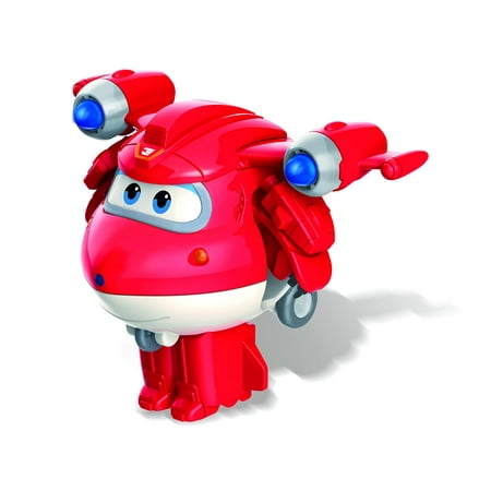 Super Wings EU740041 Transform-A-Bots 2" Character Supercharged Jett ...