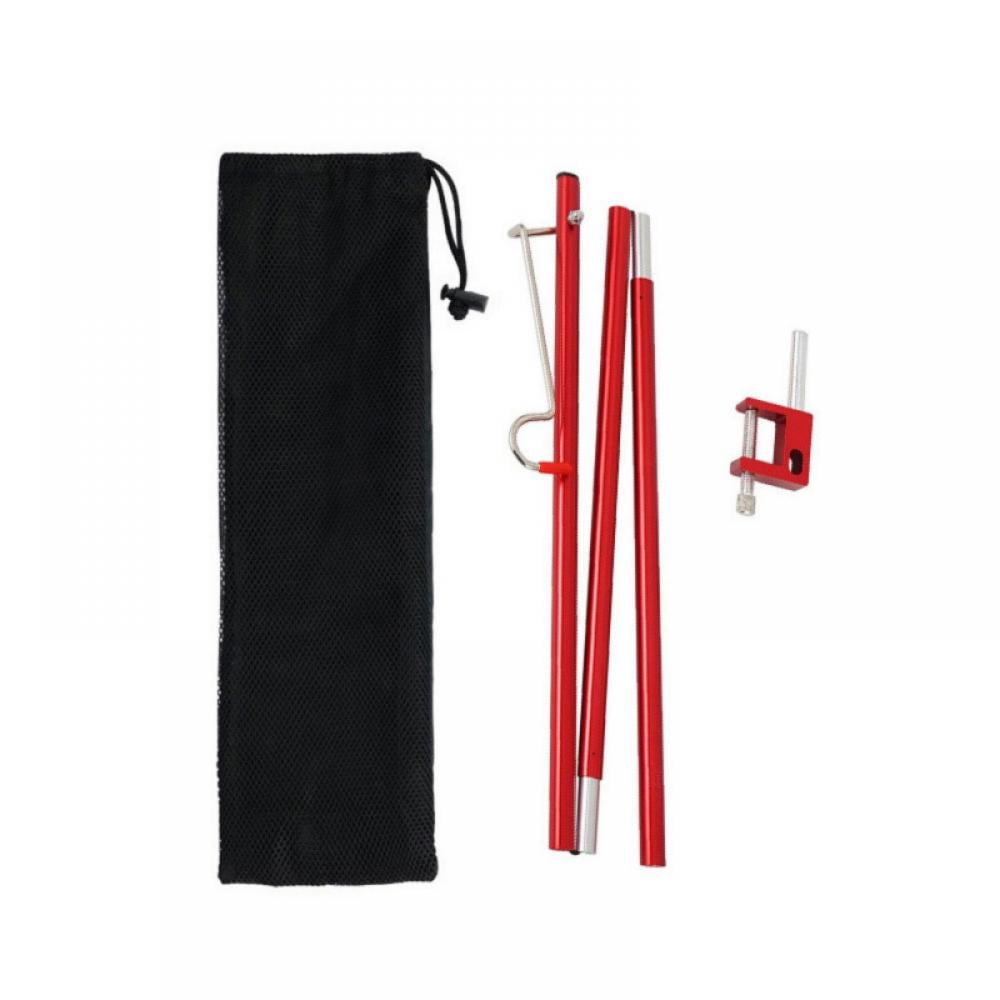 Naturalour Lantern Stand with Clamp Camping Table Folding Lamp Pole ...