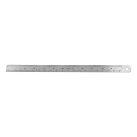 Straight Edge Measuring Ruler, Steel Metal Rule Rule Kit With 2 ...