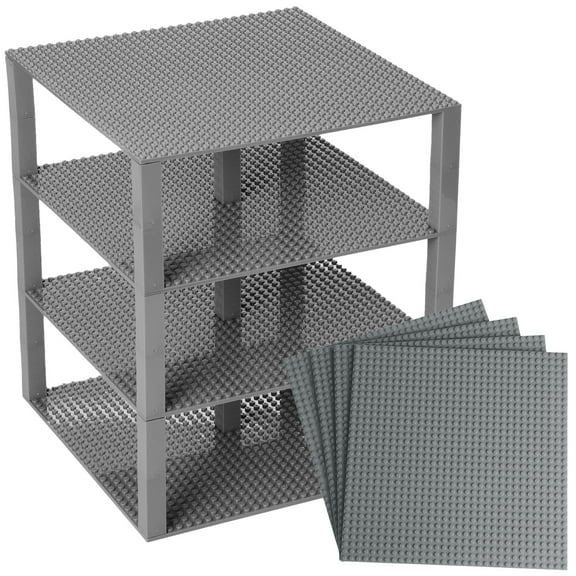 Strictly Briks Classic Baseplates 6" x 6" Brik Tower | 4 Base Plates ...