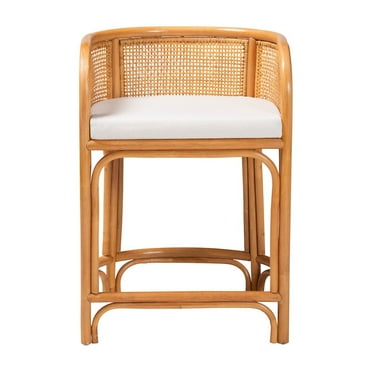bali & pari Lumajang Boho Counter Stool, 2-Piece, Light Honey - Walmart.com