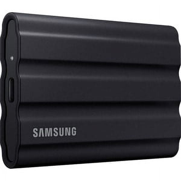 Samsung T7 4 TB Portable Solid State Drive - External - Black - USB Type C - 256-bit AES ...