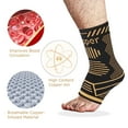 iMucci Copper Ankle Brace Pair for Men & Women, Foot Support Sleeves ...