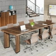 Tribesigns 6.5FT Conference Table for 6-8, 78-Inch Large Rectangular ...