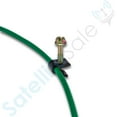 SatelliteSale Single Ground Screw Black Clips for Single Antenna Ground ...