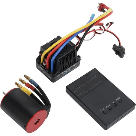 2300KV RC Car Brushless Motor Combo,Brushless RC Car Motor 60A ...
