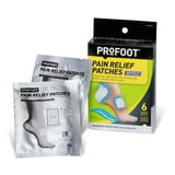 PROFOOT Pain Relief Patches for Foot and Heel Pain, 6 Count HSA/FSA ...