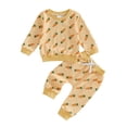 Afdoent Girls 2 Piece Outfits Casual Outfit Soft Hoodie And Joggers ...