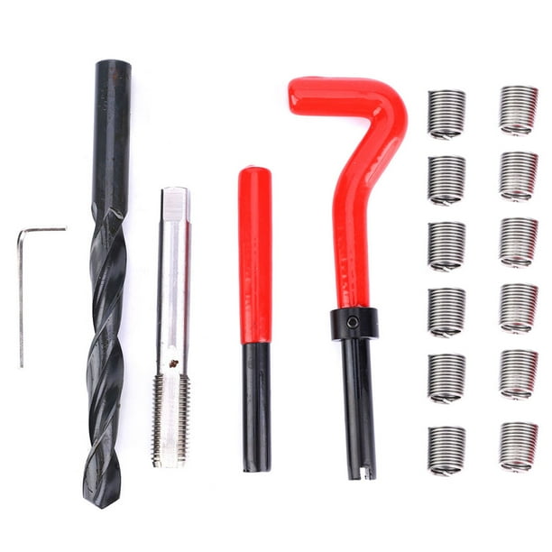 17 Pcs Thread Repair Insert Kit M12x1.5 Female Thread Repairing ...