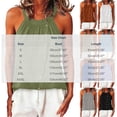 BADHUB Women Summer Halter Tank Tops Loose Fit Pleated Criss Cross ...