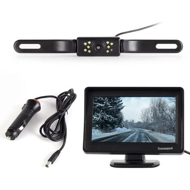 Pyle PLCM7500 7" LCD Rearview Car Backup Camera and Monitor Reverse ...