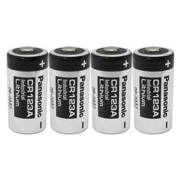 Panasonic CR123A 3V Lithium Battery, 1550mAh Capacity, Flashlight and Camera Use - Walmart.com