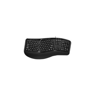 Microsoft Ergonomic USB Keyboard, Black - Walmart.com