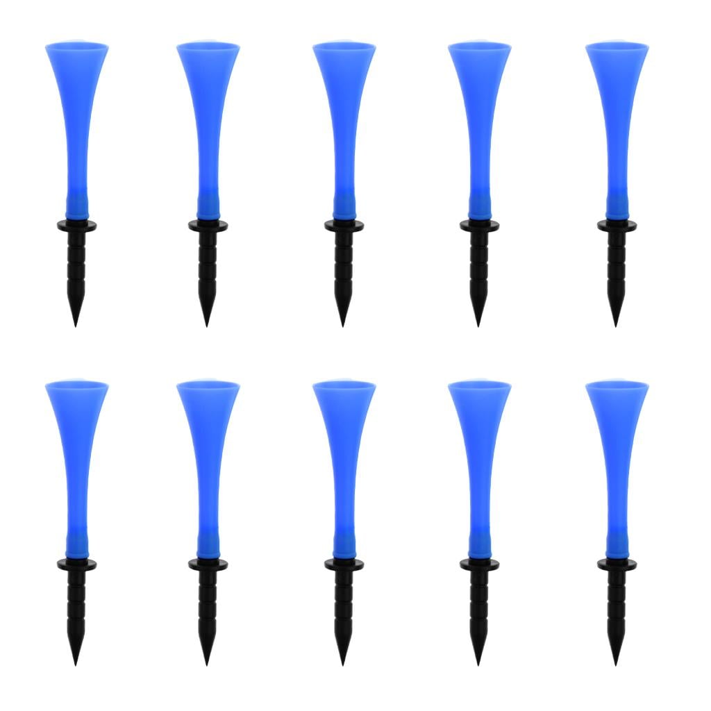 10 Pieces 83mm Height Rubber golf professional tees Golfer Training ...