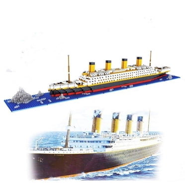 Mini Titanic Ship Block Toy Brick Building Set (239pc) - Walmart.com