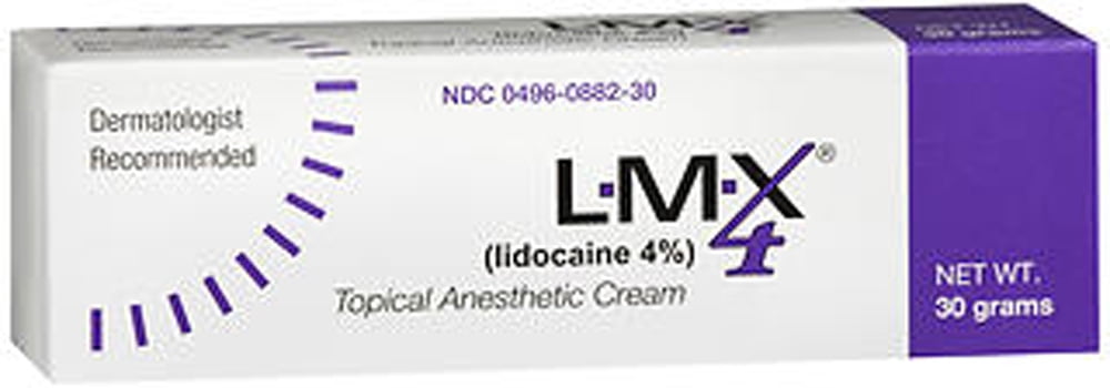 LMX 4 Topical Anesthetic Cream, 30 g - Walmart.com - Walmart.com