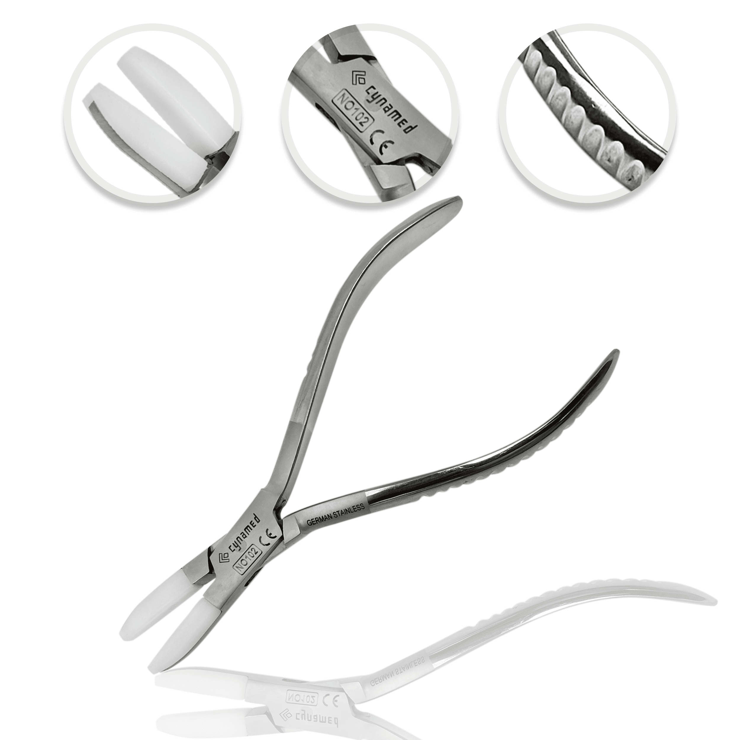 Cynamed Premium Round/Tapered Optical Pliers - Looping, Chain, Guild ...