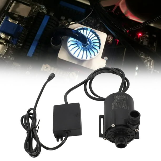 CPU Water Cooling Pump, Water Cooling Pump PU KUB24022 W 75.5ft Lift ...