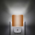 Burnt Orange Plug-in LED Night Lights Ombre Auto Dusk-to-Dawn Sensor ...