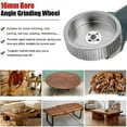 Wood Angle Grinding Wheel, WoodWorking Grinding Wheels Kit for Smooth ...