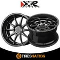 XXR 527D 18x9 5x114.3 35et Chromium Black Wheel - Walmart.com
