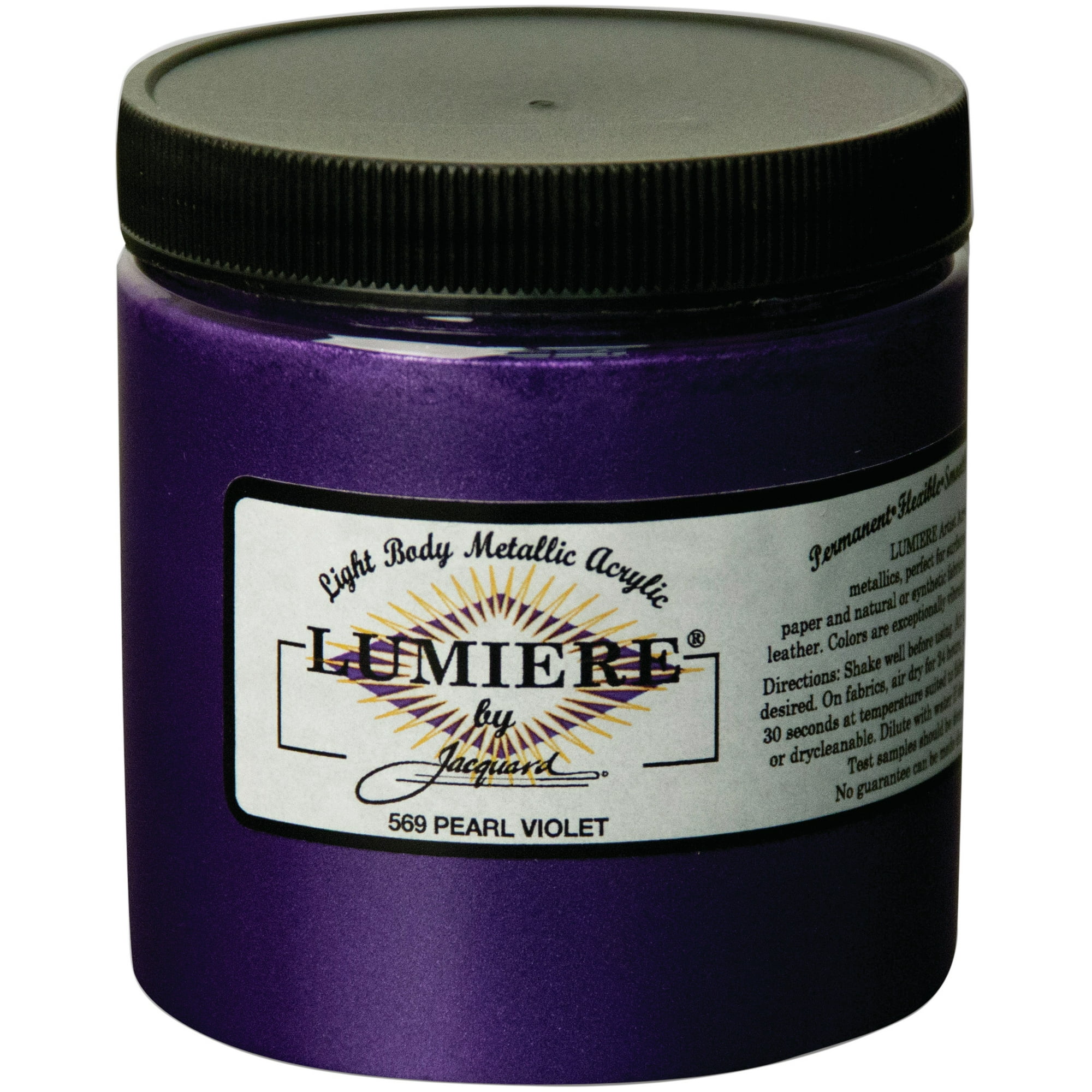 Click here for Jacquard Lumiere Metallic Acrylic Paint 8oz-Pearl... prices