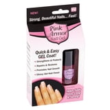 Pink Armor Quick Dry Nail Gel Polish, Strengthening Top Coat Finish, 0. ...