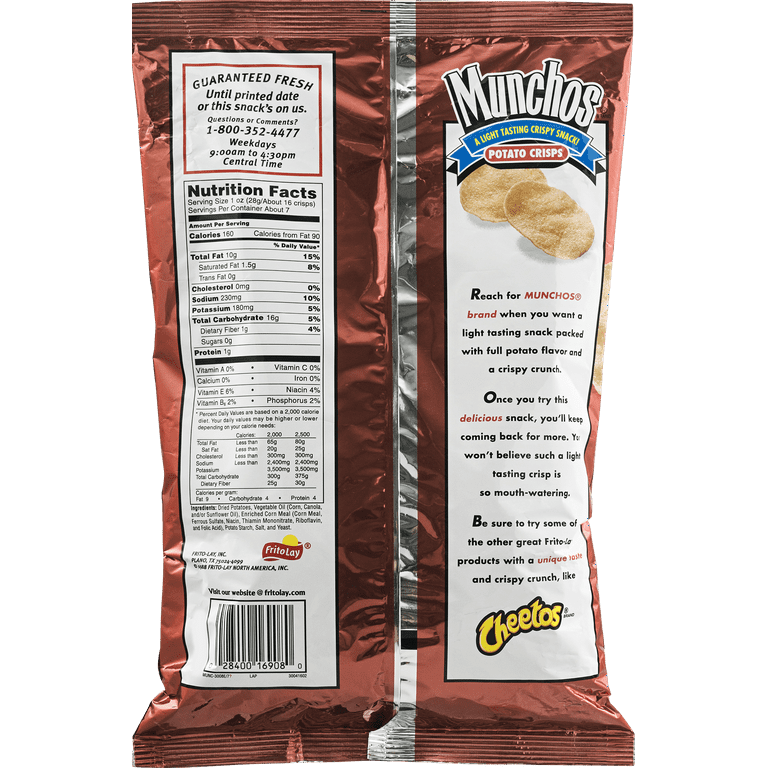 Bbq Frito Lay Munchos