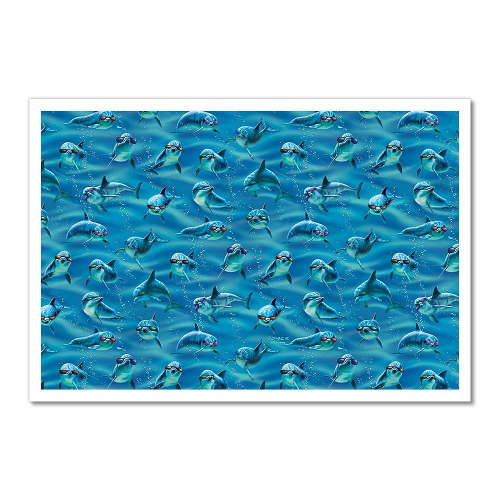 Dolphin Gang Artwork | Choose from: Canvas (Ready to Hang) Canvas ...