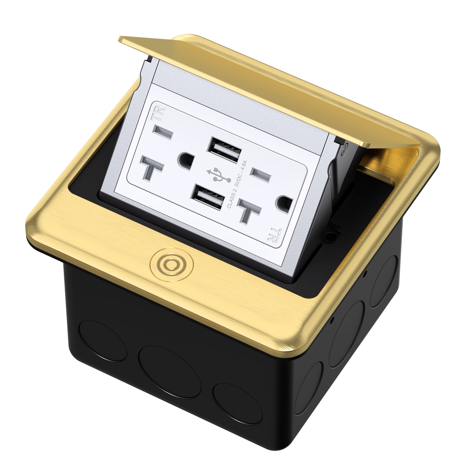 KYHSHJ 4.8A USB Chargers Pop Up Floor Waterproof Electrical Outlet ...