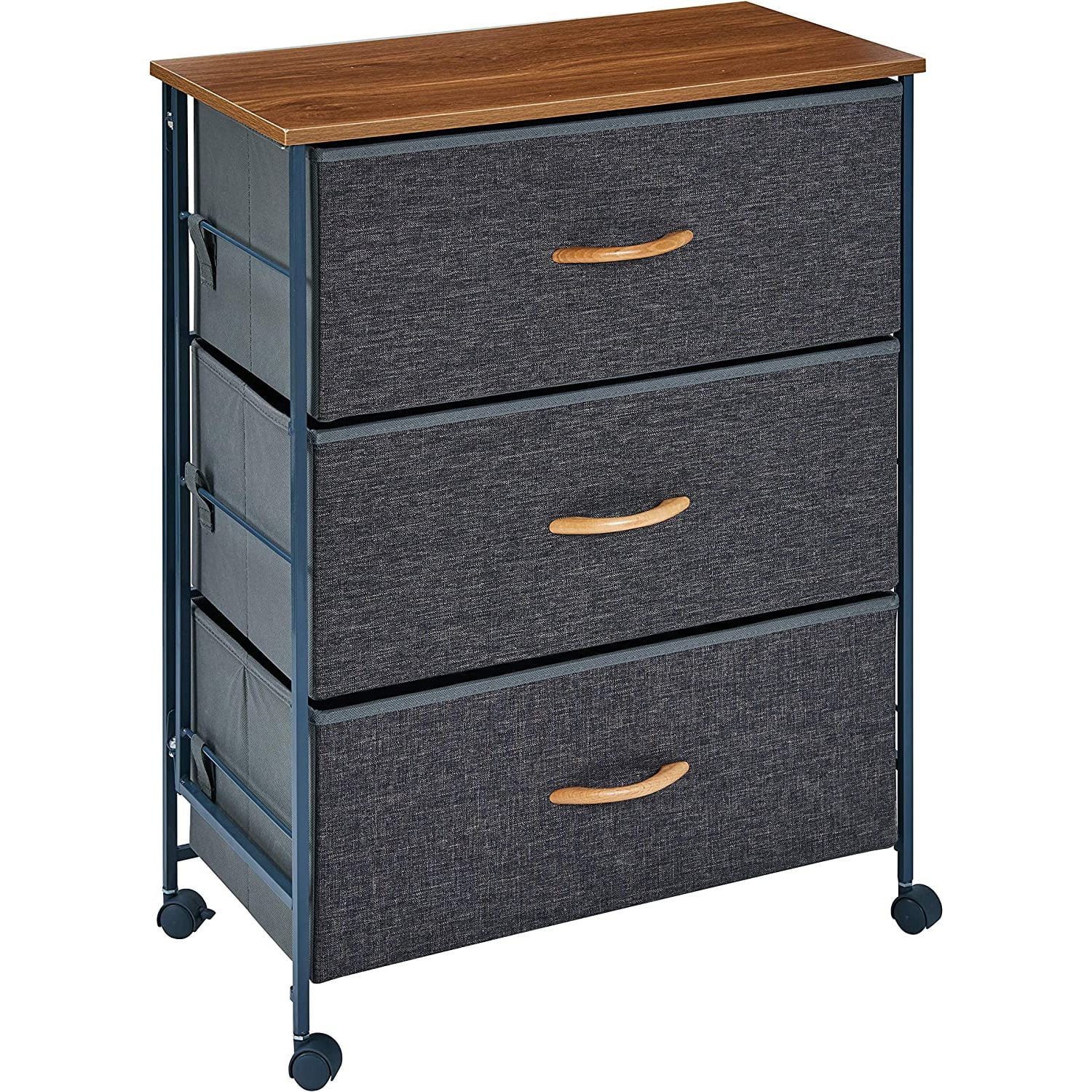 Bilot. SC5803 Decorative Lightweight Fabric 3-Drawer Storage Unit with ...