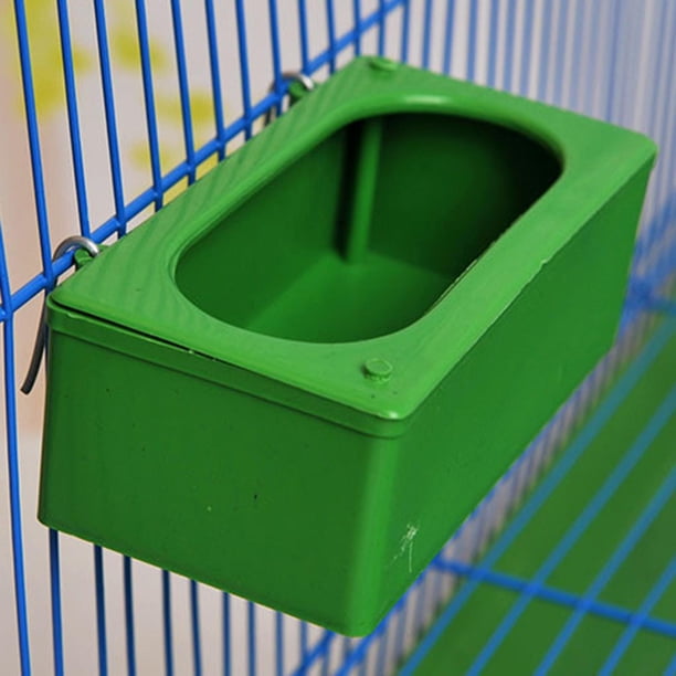 Bird Feeding Dish Cups Parrot Food Bowl, Water Bowl for Parakeet ...