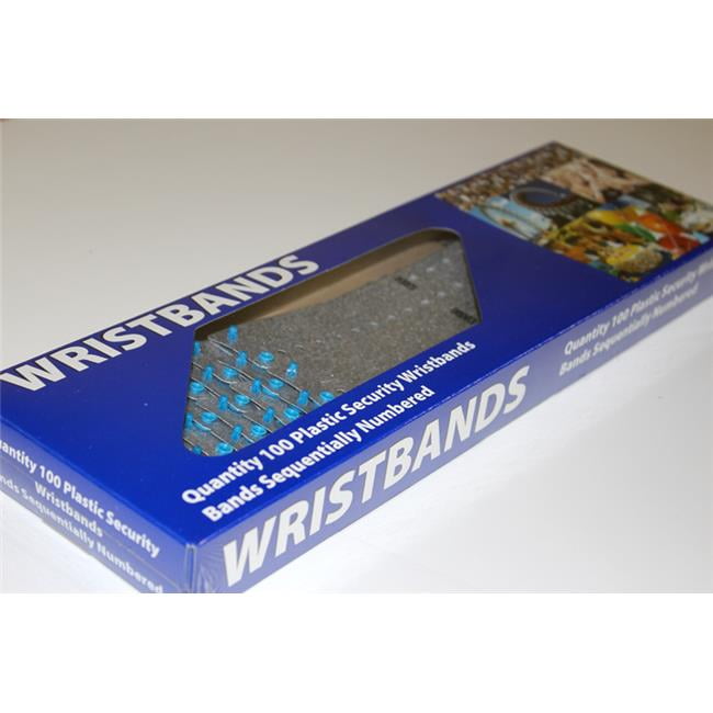 Medtech Wristbands P035004063B0100 100 Plastic .75 in. x 10 in. S W ...
