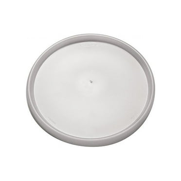 Dart 20JL Plastic Lids For Foam Cups, Bowls And Containers, Flat ...